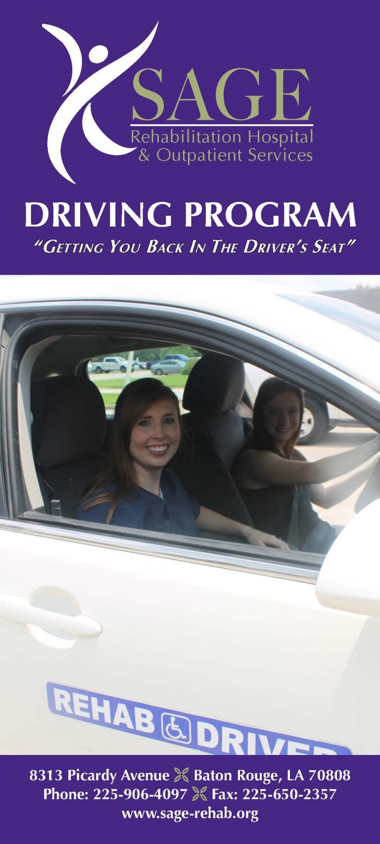 Sage Driving Program Rack Card [4.5 x 10, 4/4] – S & S Printing
