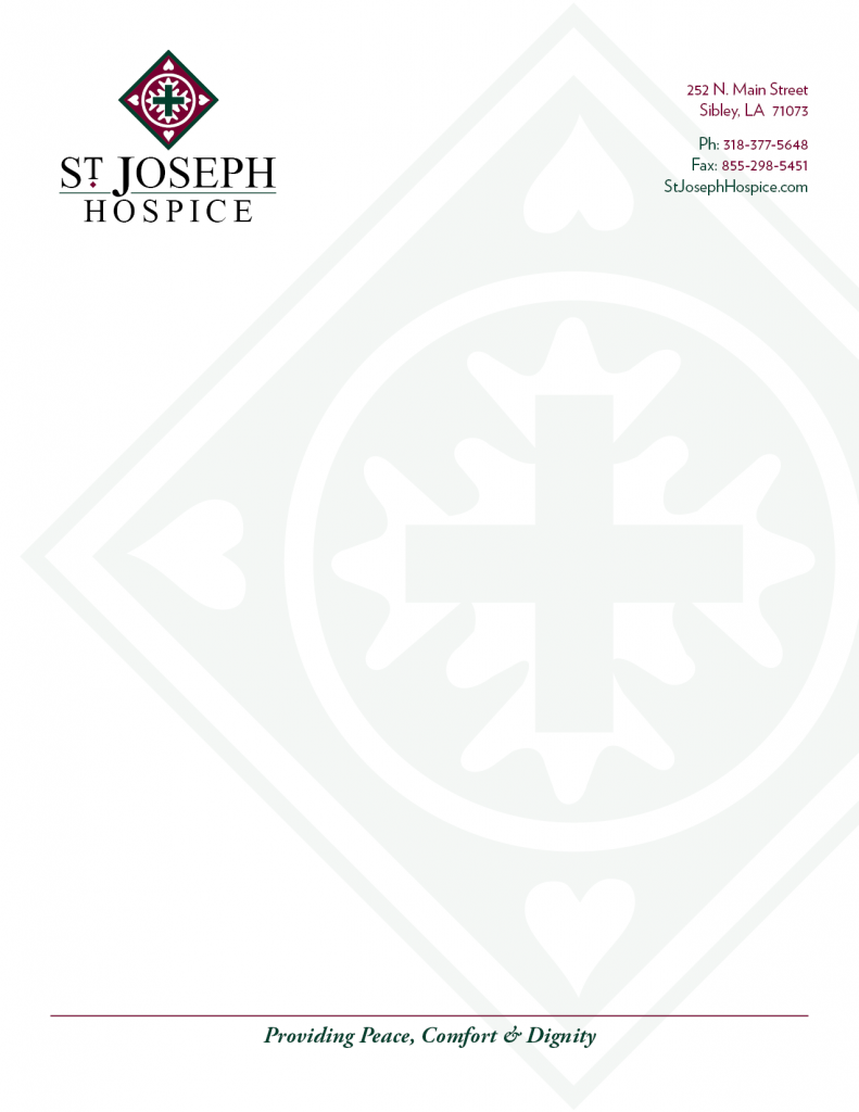 SJH Sibley Letterheads – S & S Printing