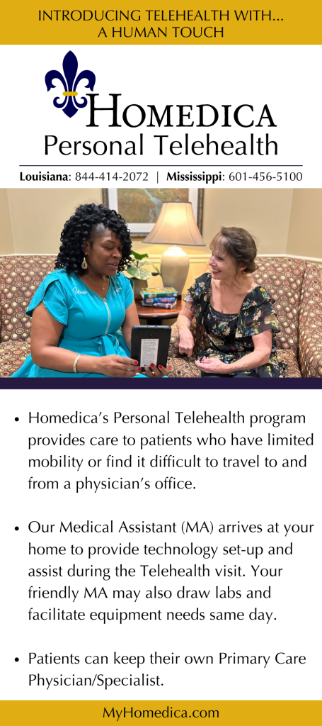Homedica Telehealth Rack Card [4 x 9, 4/4] Updated January 2024 – S & S ...