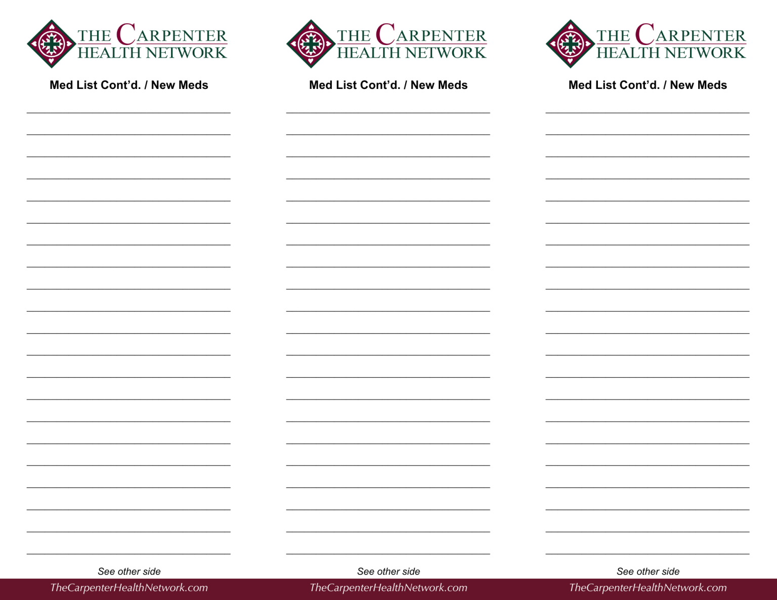 Perforated ID Cards 8.5×11 (3-up) 4/4, 250 qty. – S & S Printing